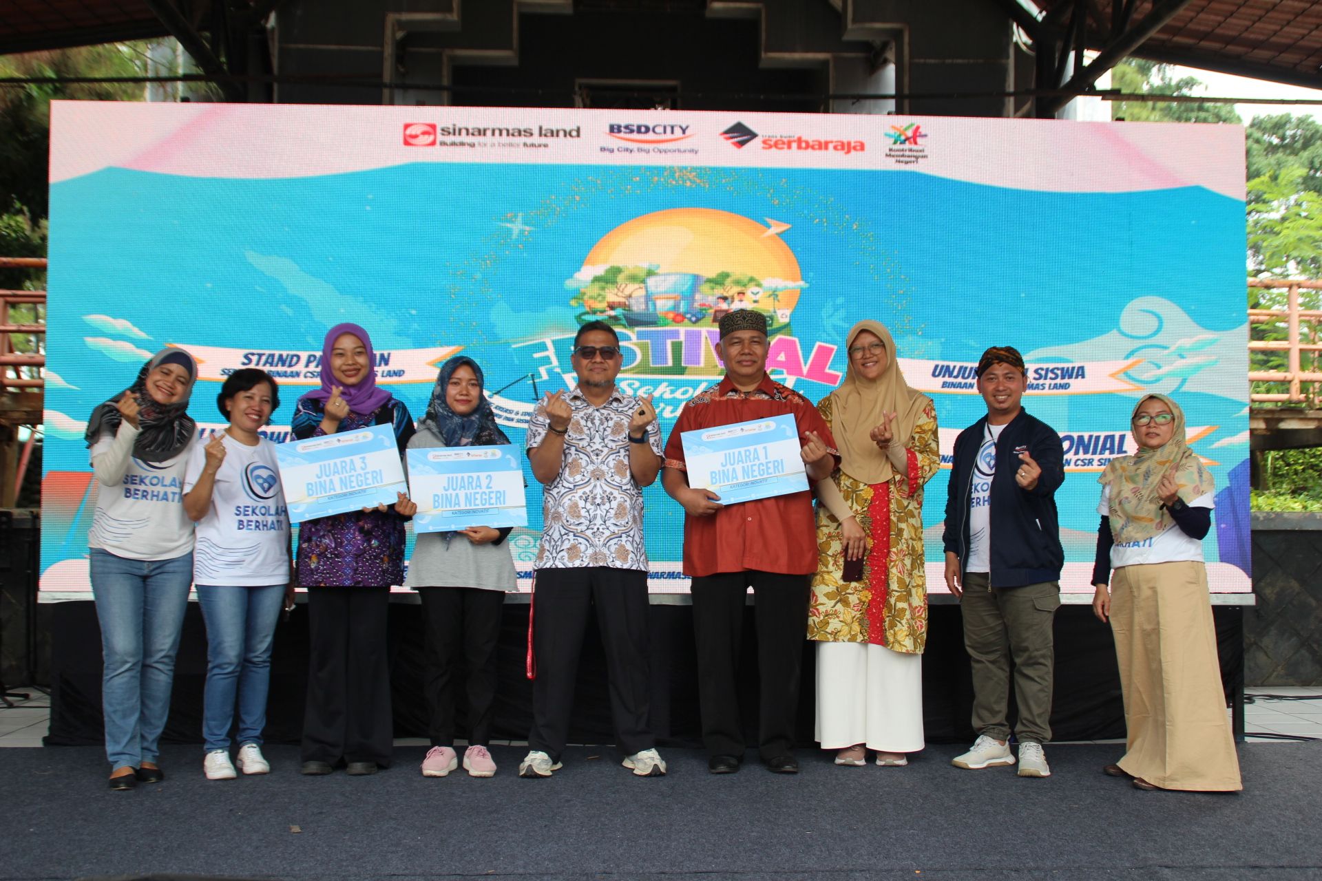 Sinar Mas Land Sukses Gelar Festival Sekolah Berhati 2024 di BSD City